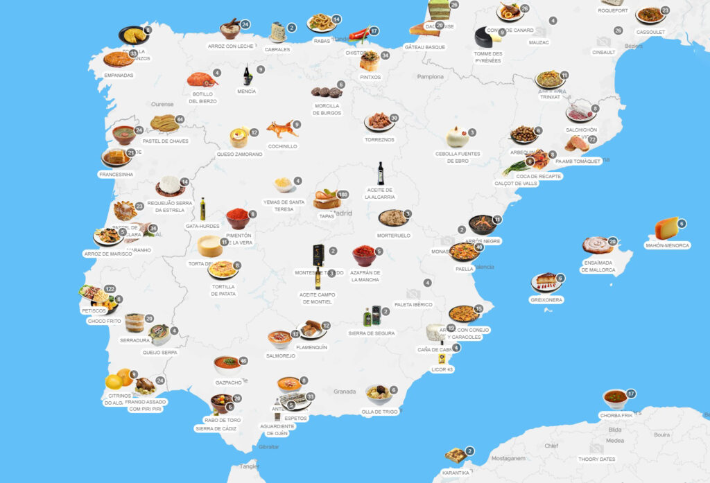 TasteAtlas: el mapa mundial de los sabores auténticos que rescata la ...