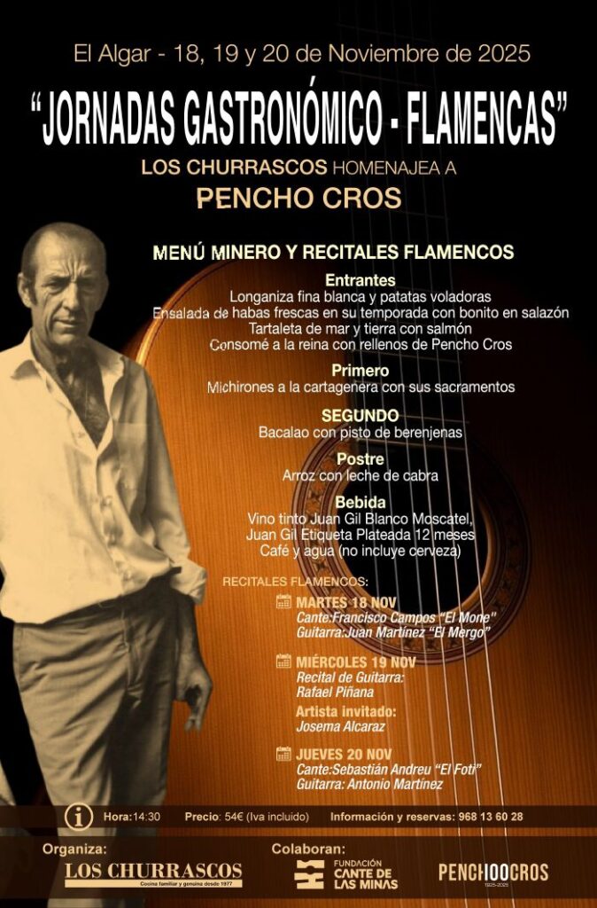 Pencho Cros en la mesa y en el cante: Los Churrascos rinde homenaje al ...